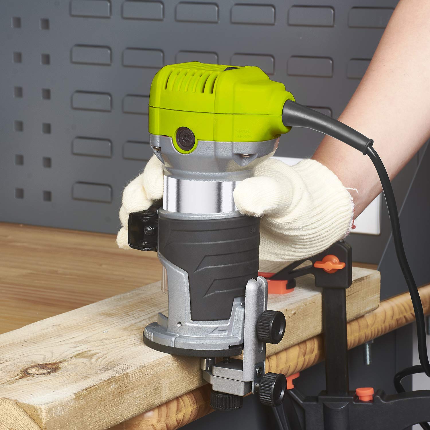 DEWINNER Electric Router Tool, 710W 13000-33000 RPM 6 Variable Speed ...