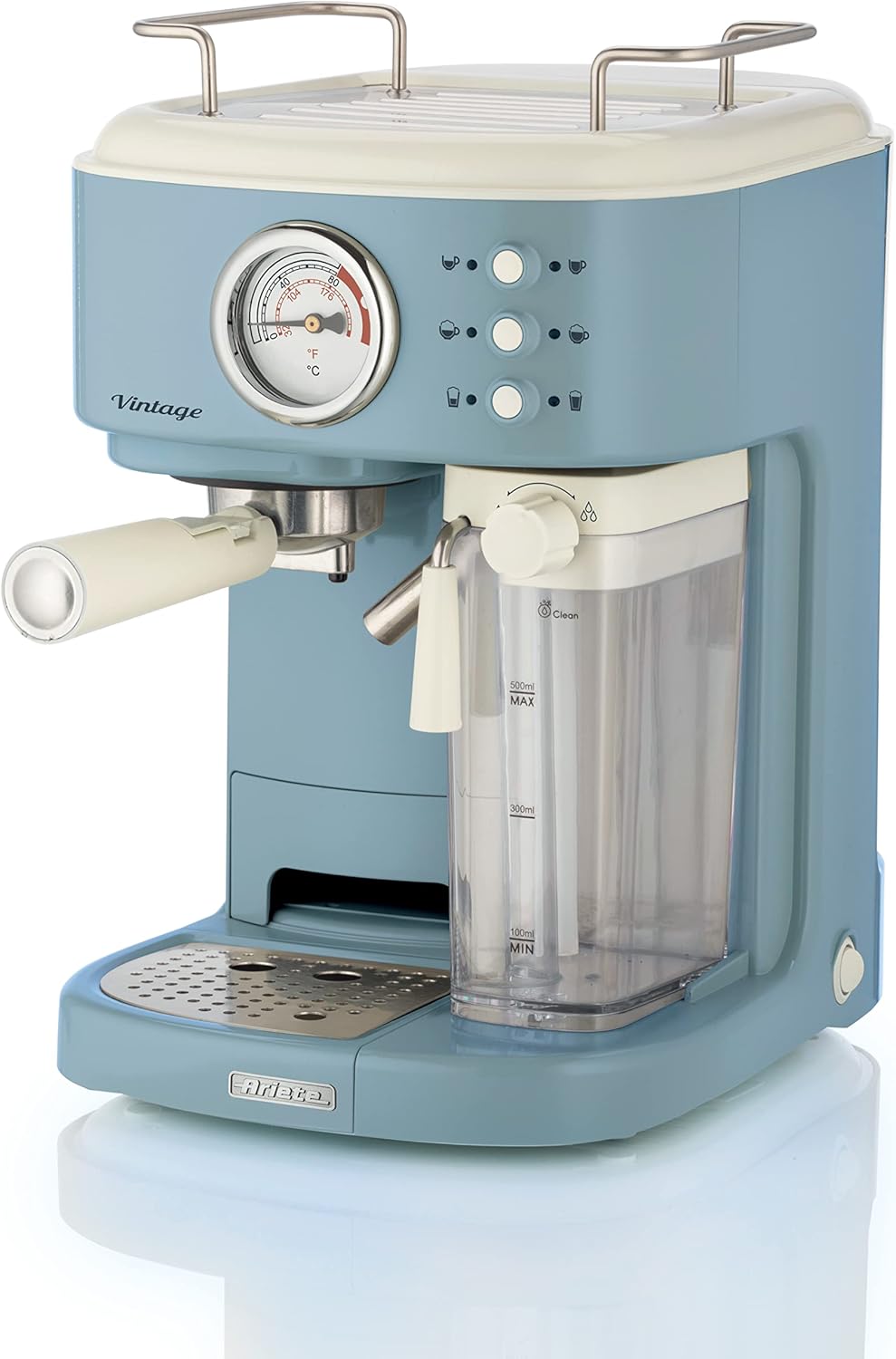 Ariete Vintage Espresso Coffee Maker Machine, 20 Bar, 1250W, with ...