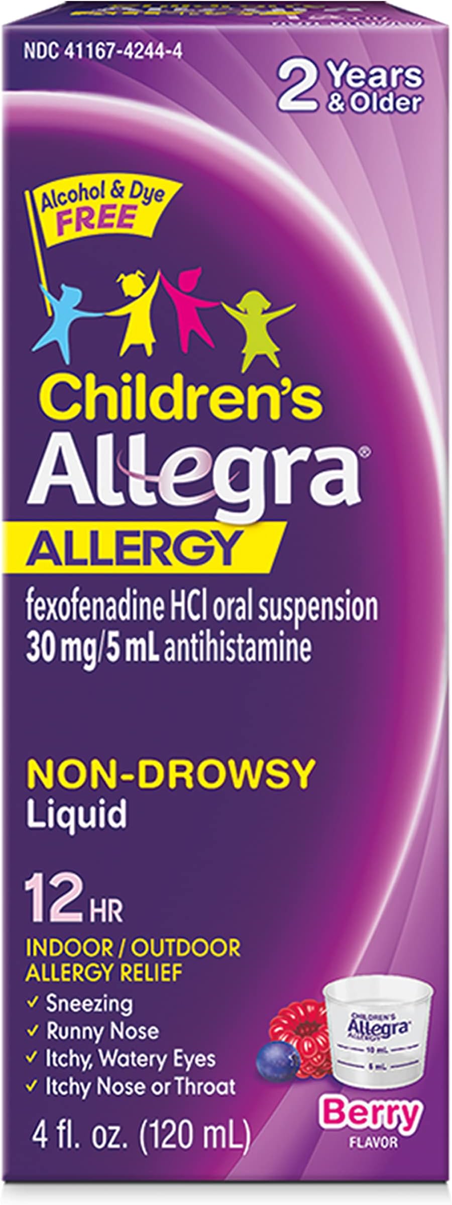 Amazon.com: Kids Relief Allergy Oral Solution, 0.85 Fluid Ounce (25 ml ...