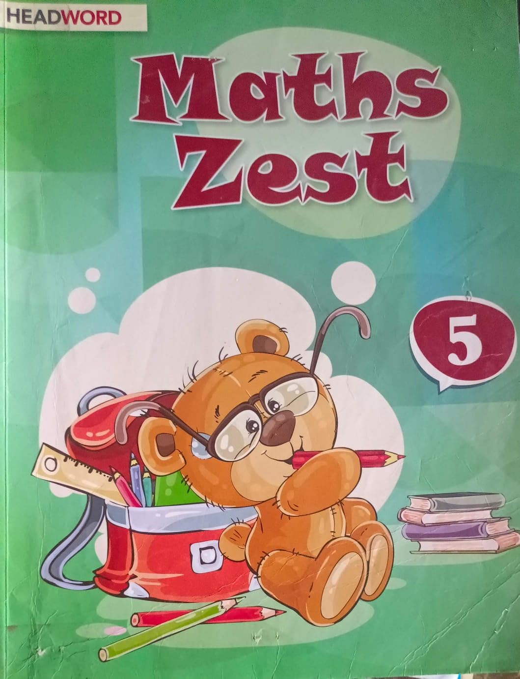 Headword Maths Zest Class 5 By Meenakshi Verma (Second Hand & Used Book) (S) : Meenakshi Verma ...