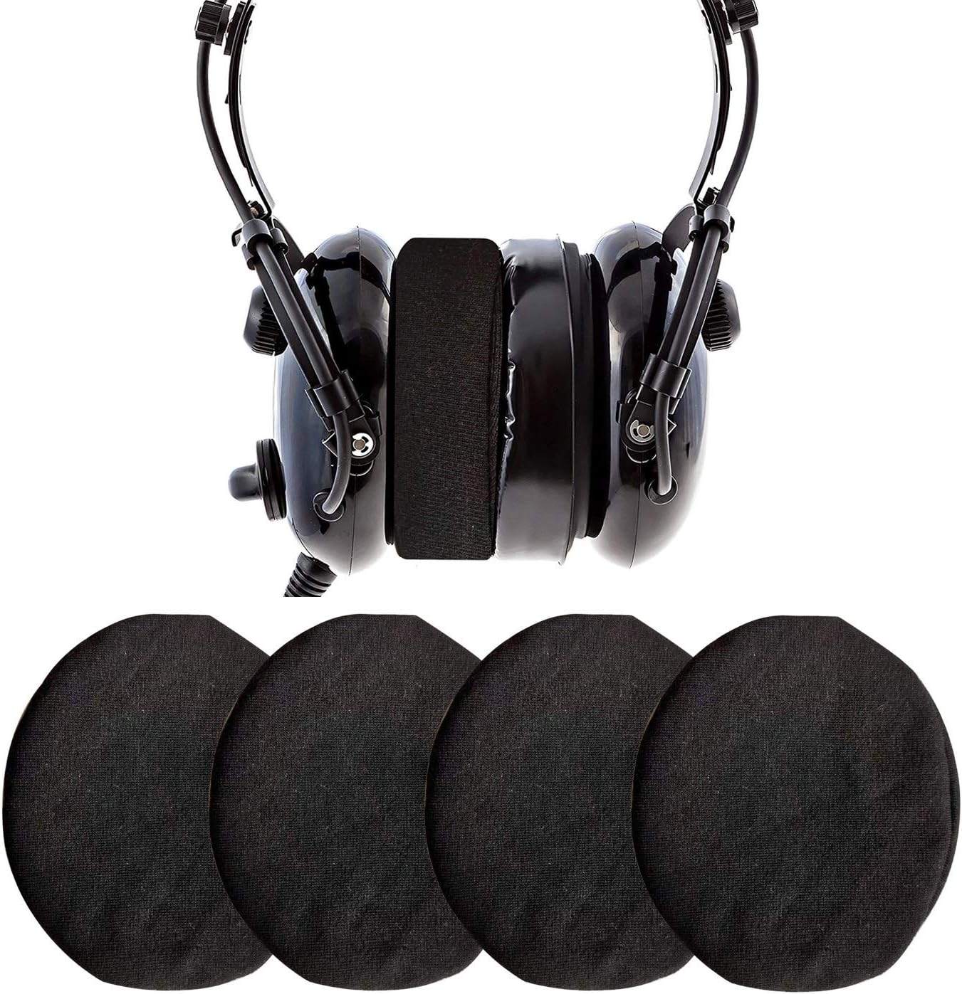 Amazon.com: Headphone Covers, Ancable 2-Pairs Washable Flex Headset ...
