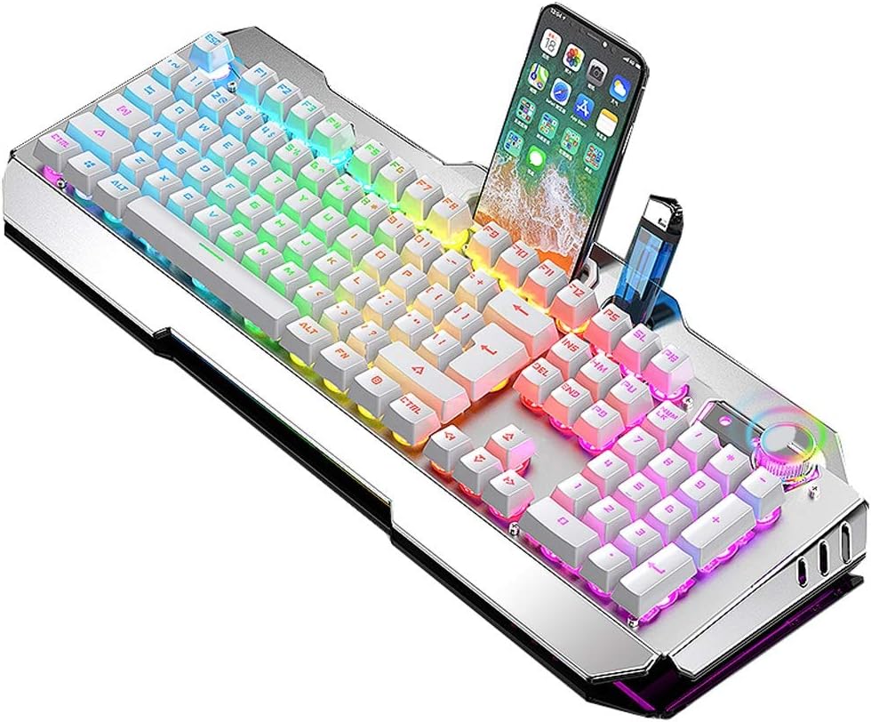 Amazon.com: ARCH Waterproof Gaming Keyboard, Ergonomics Mechanical ...