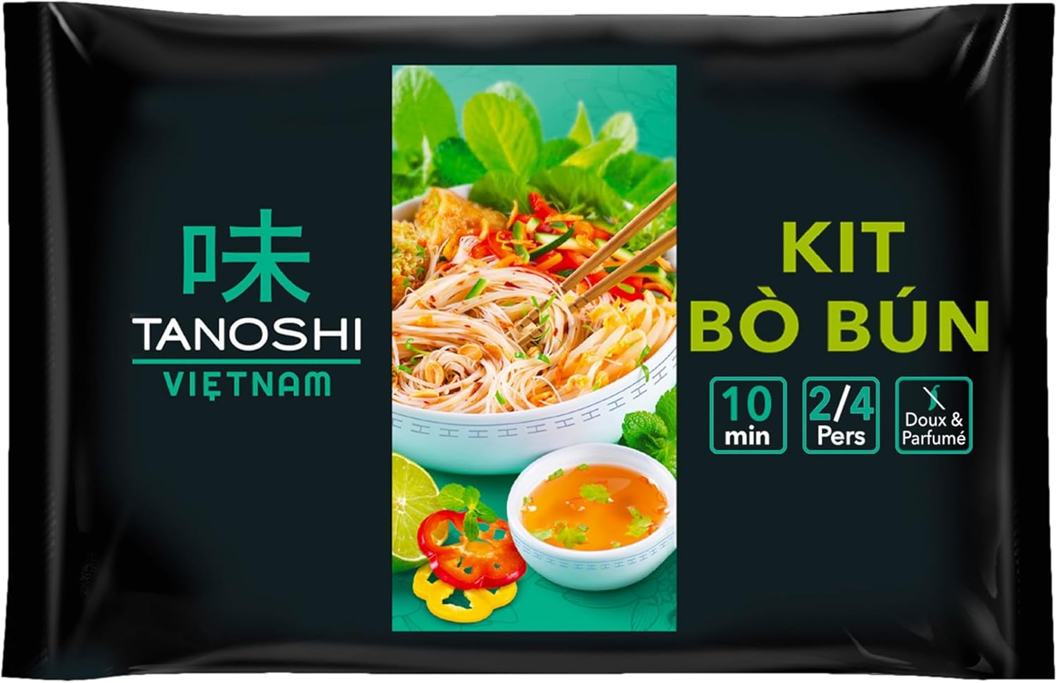 TANOSHI VIETNAM - Kit Bò Bún Tanoshi - Savourez La Fraîcheur et le ...