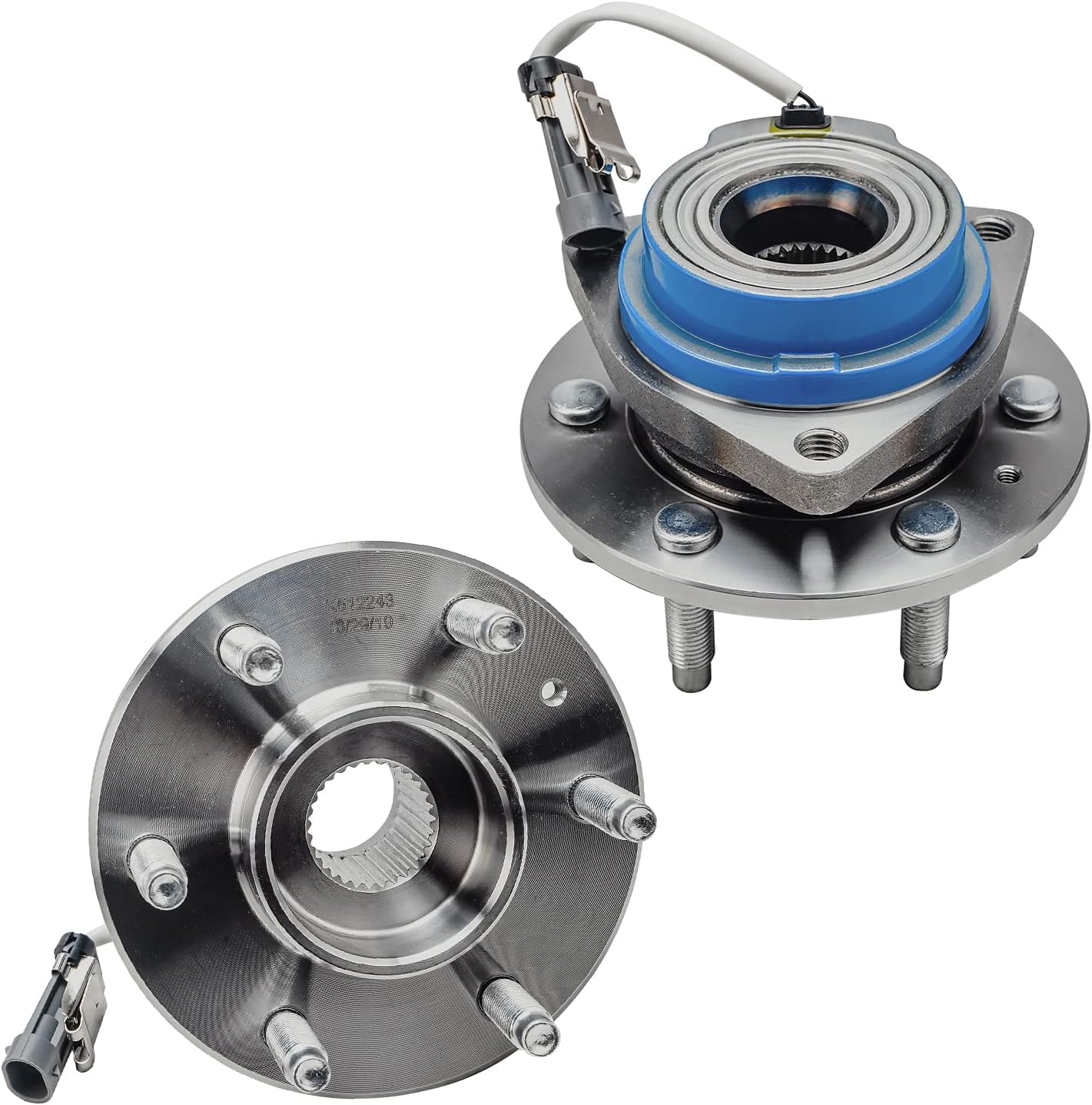 Amazon.com: Detroit Axle - Rear Wheel Bearing Hubs for 2004-2007 ...