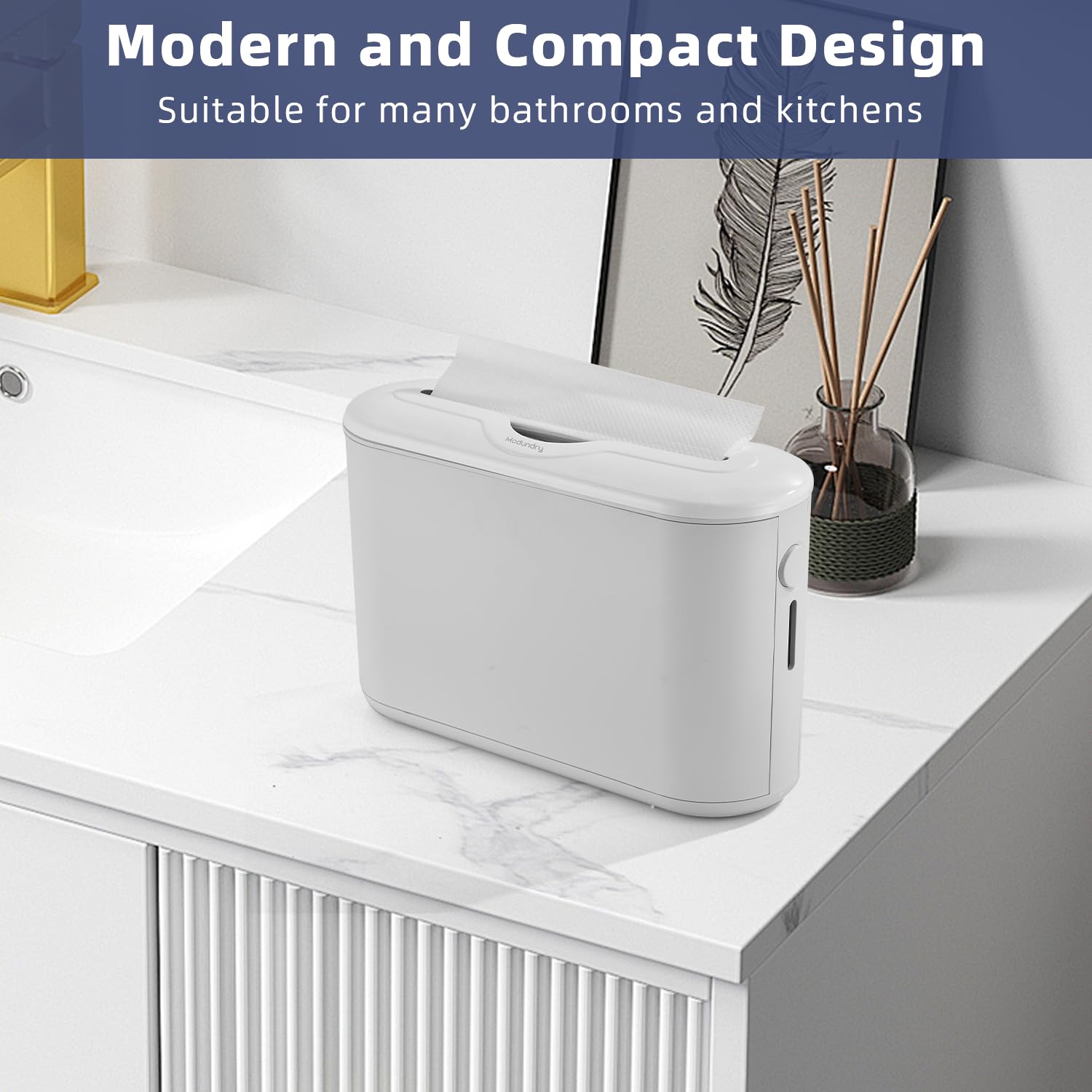 Snapklik.com : Compact Paper Towel Dispenser Countertop - Single Sheet ...