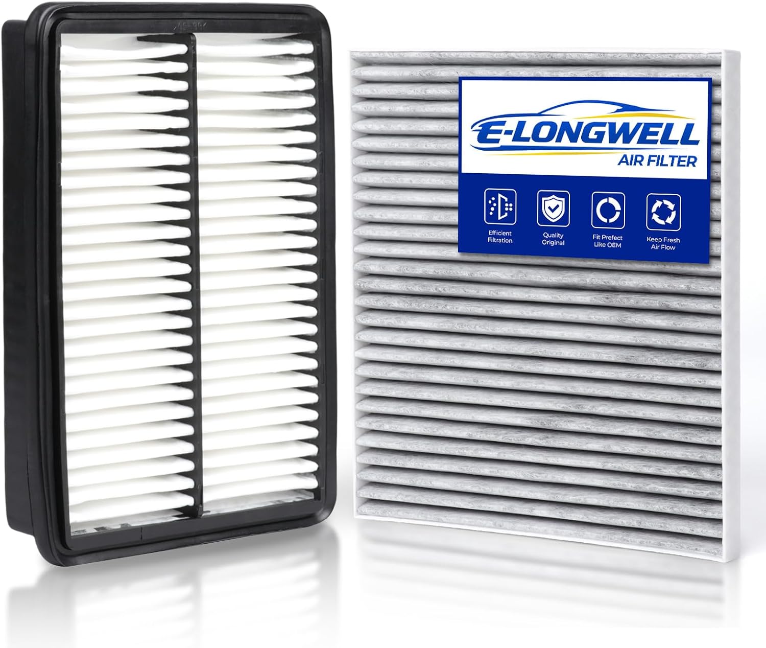Amazon.com: Cabin Engine Air Filter Kit for Tucson 2005 2006 2007 2008 ...