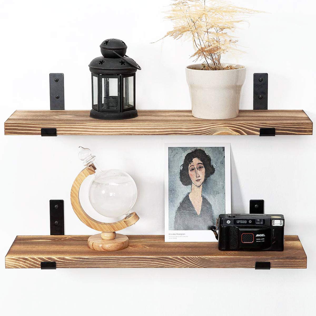 Unfinished Wooden Shelves - Decor For You