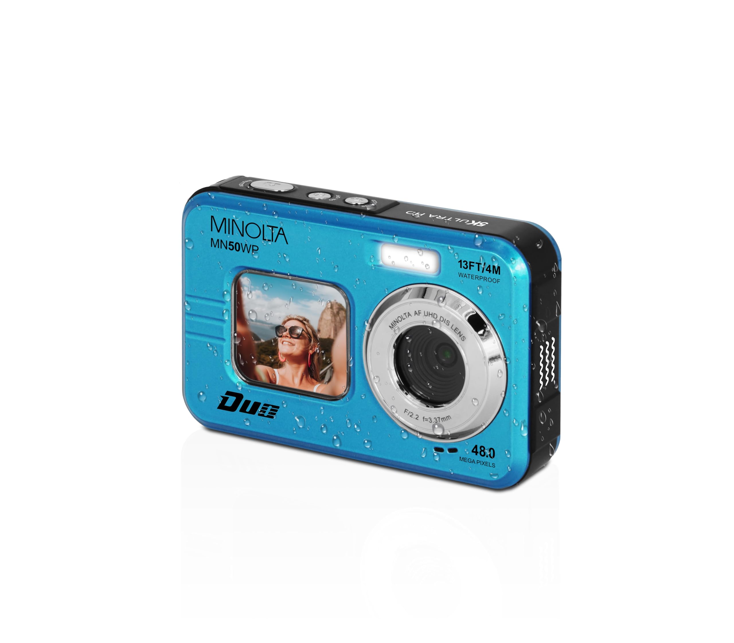 Amazon.com : Minolta 48 Mega Pixels Underwater Digital Camera with ...