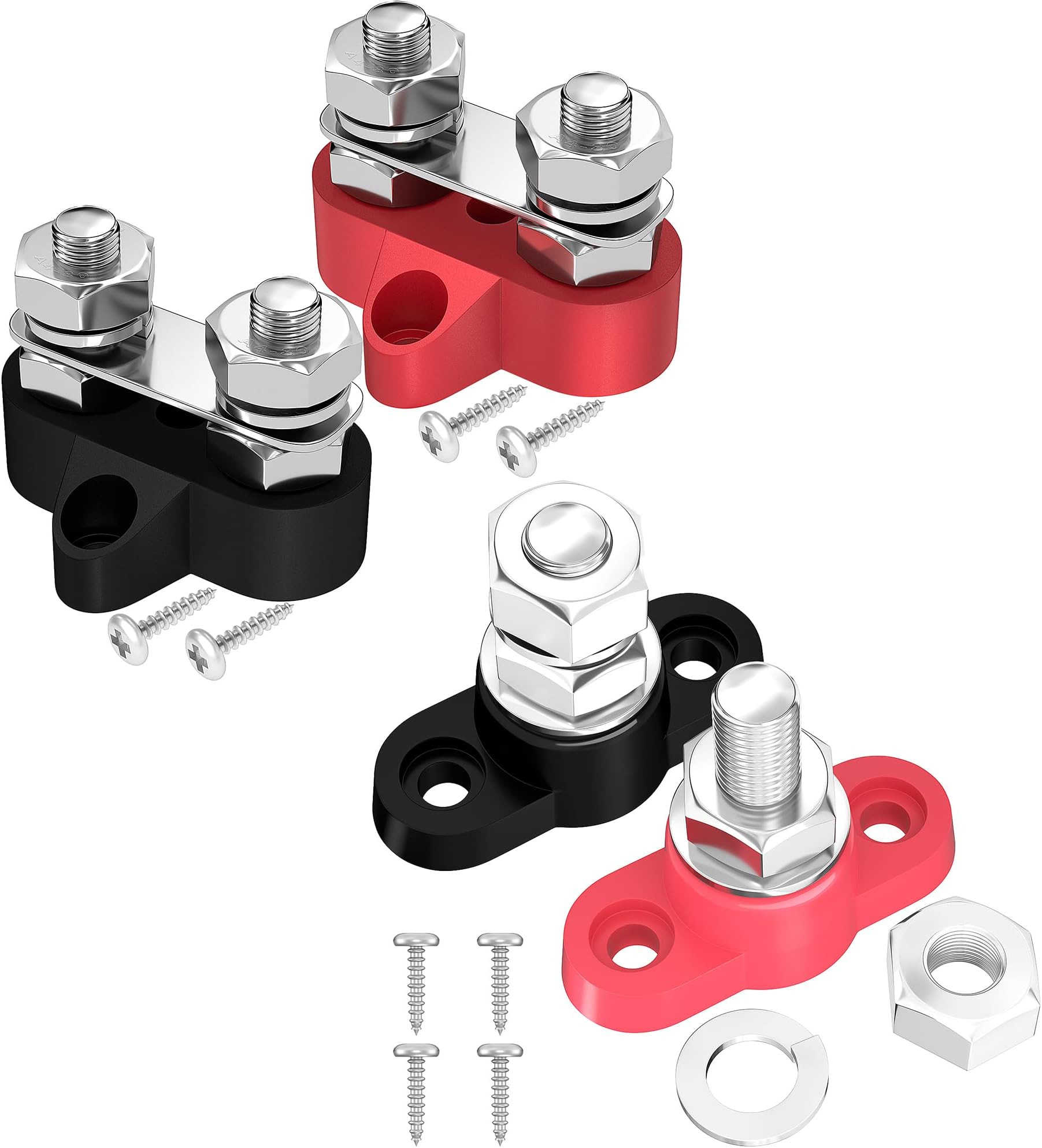 Amazon.com: Joinfworld 5/16"(M8) Bus Bar with 3/8"(M10) Battery ...