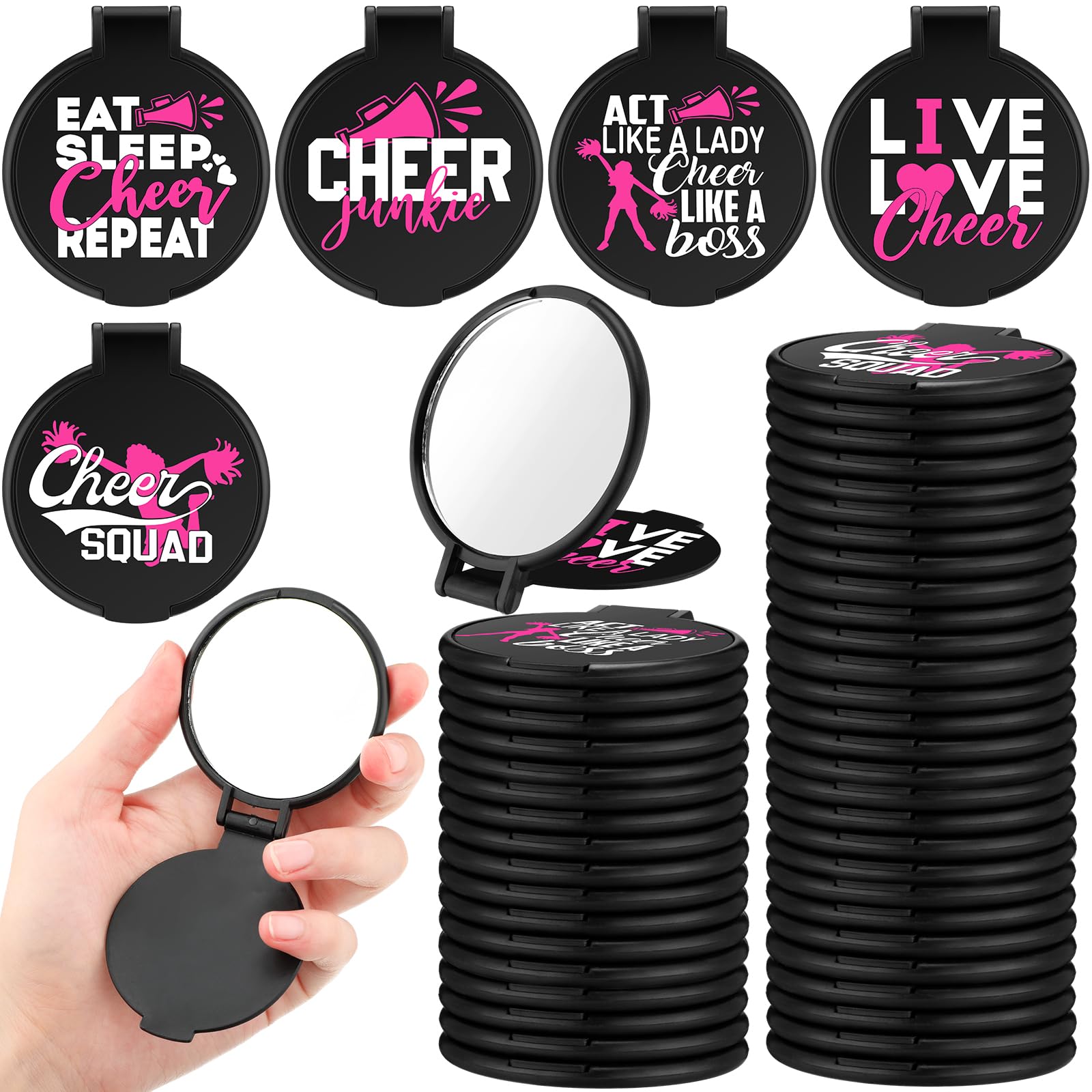 Snapklik.com : Wenqik 50 Pcs Cheerleader Mirror Gifts Cheerleading ...