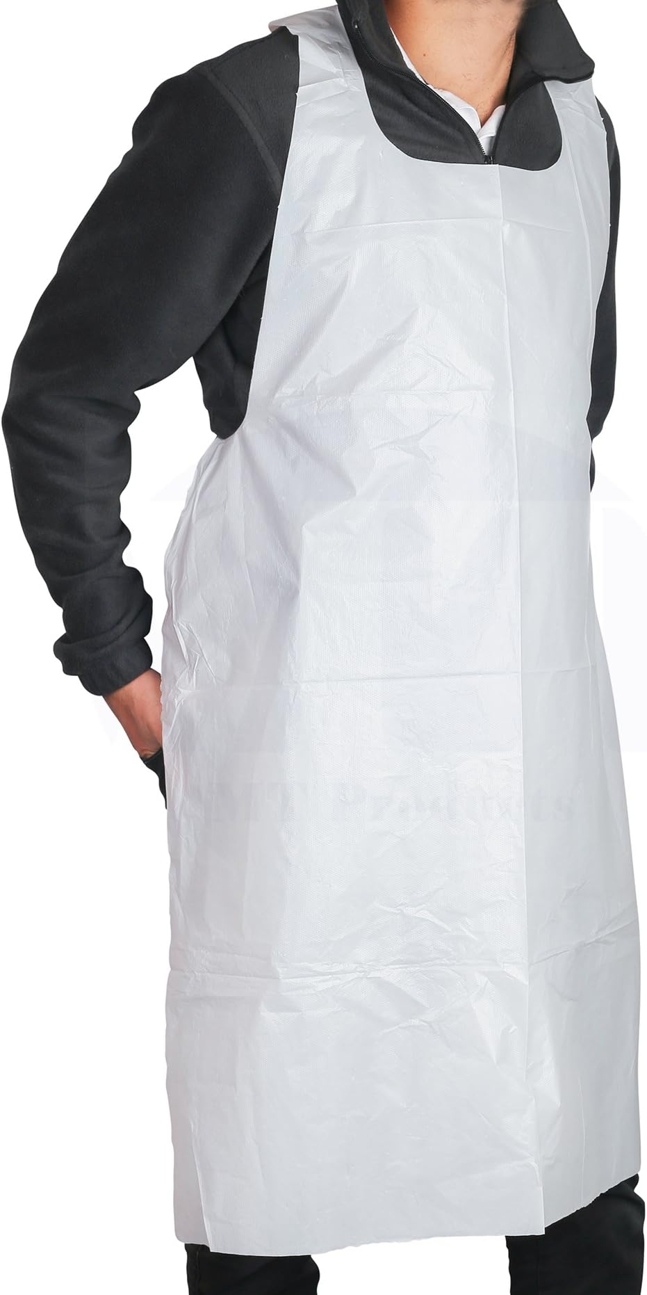 Amazon.com: 3 Pieces Heavy Duty Transparent PVC Waterproof Aprons ...