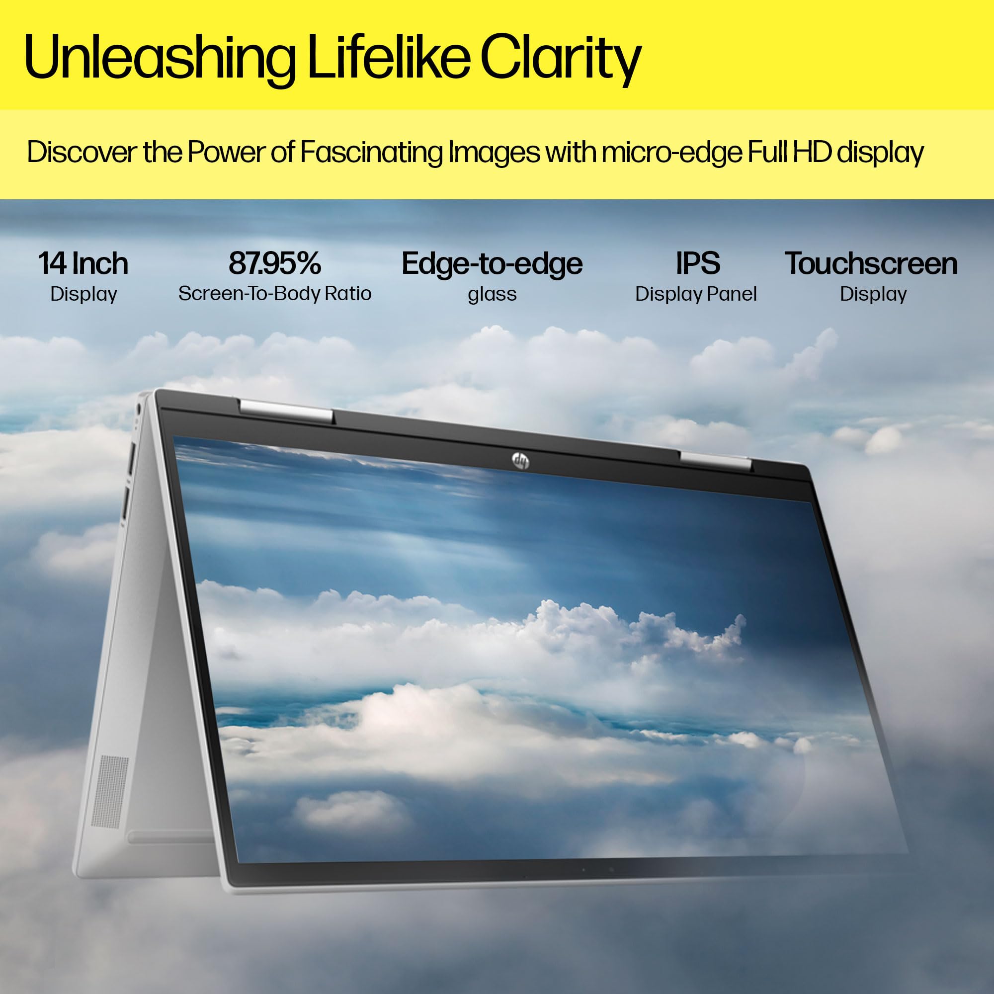 Buy Hp Pavilion X360 11Th Gen Intel Core I3 14 Inches Fhd Multitouch 2 ...