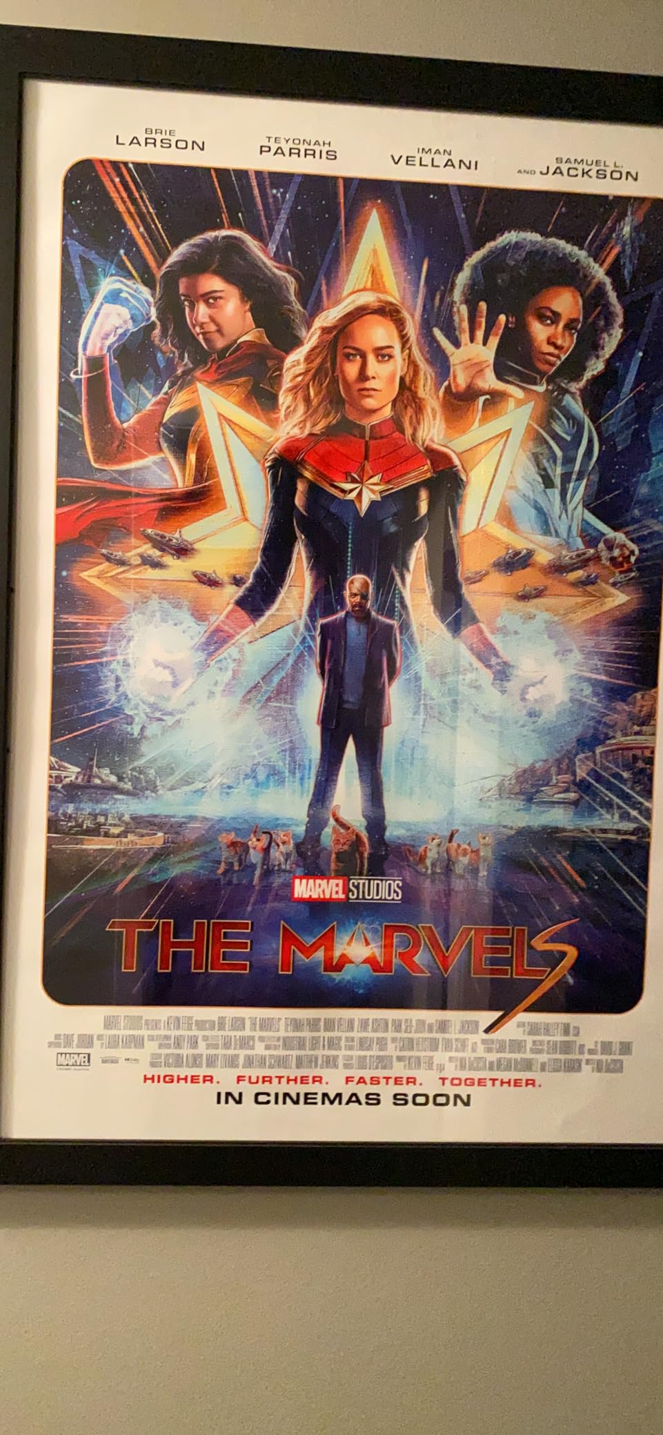 Amazon.com: THE MARVELS MOVIE POSTER 2 Sided ORIGINAL 27x40 2023 INTL ...