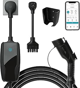 Pion Power Flex-AC Level 2 EV Charger, 6-32 Amp, 120V/240V, NEMA 5-15 ...