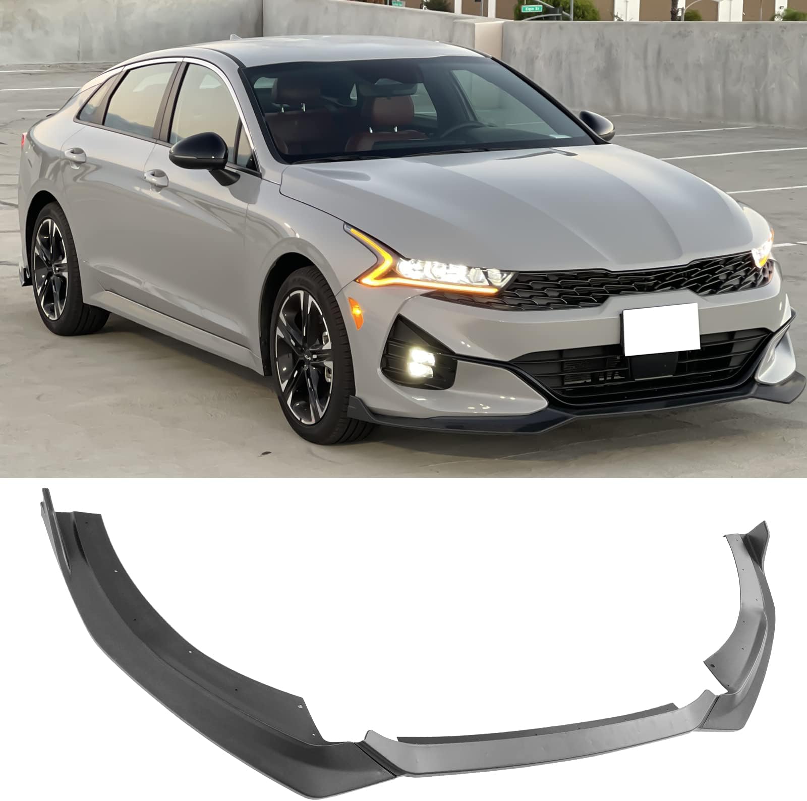 Amazon.com: Hyorabyn Front Bumper Lip for Kia K5 Optima DL3 2021 2022 ...