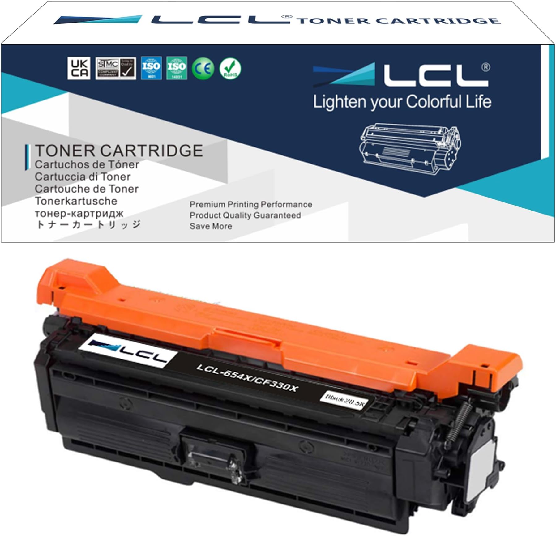 Amazon.com: LCL Remanufacture Toner Cartridge Replacement for HP 304A ...