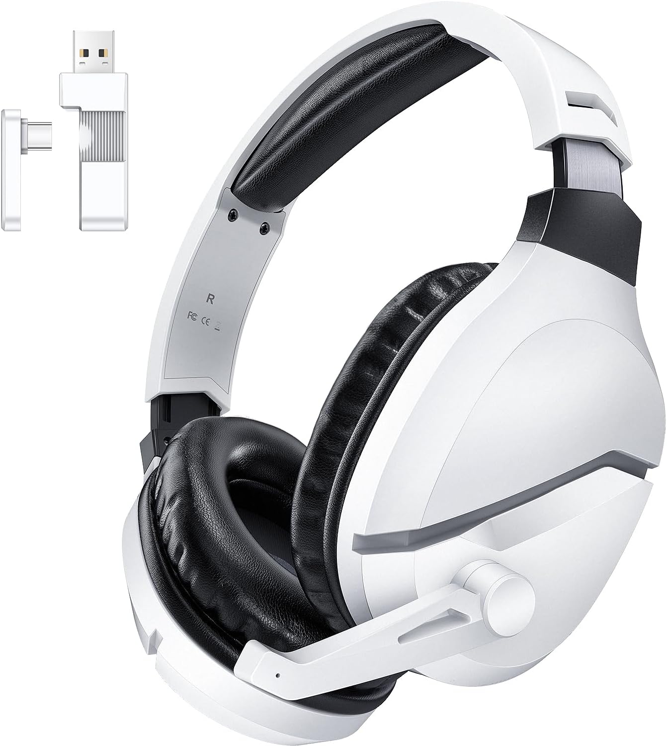 Amazon.com: WolfLawS Wireless Gaming Headset with Noise Canceling ...