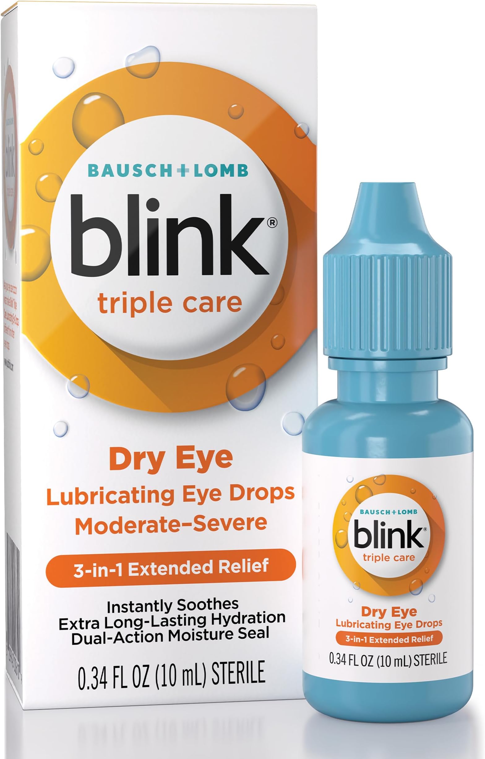 Amazon.com: BLINK Eye Drops for Dry Eyes, Triple Care Lubricant Eye ...