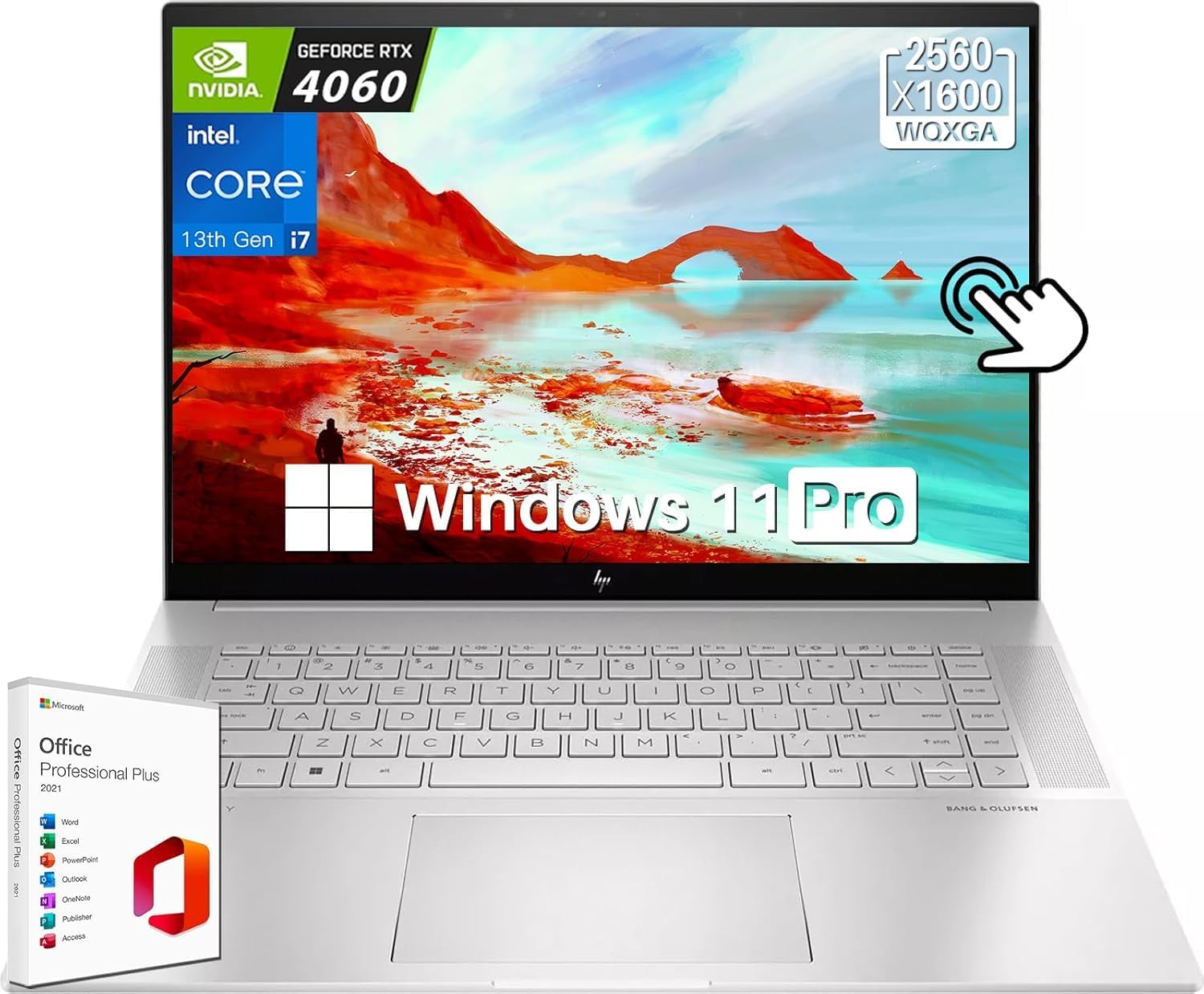 Amazon.com: HP Envy 16 Business Laptop with Microsoft Office Lifetime ...
