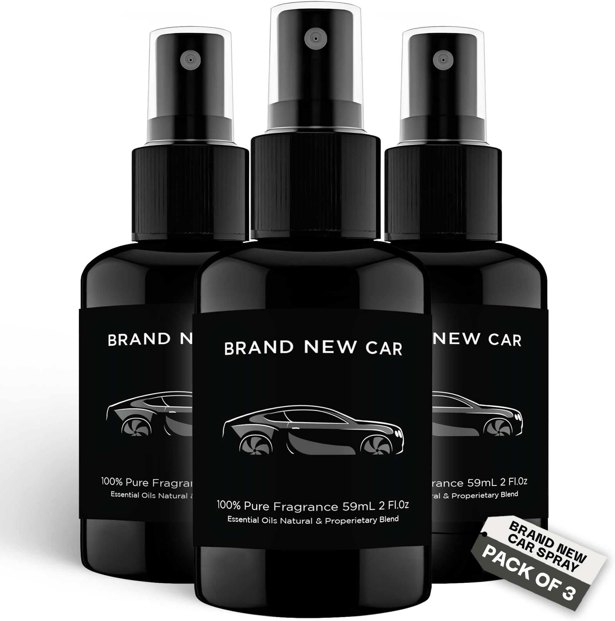 Amazon.com: 3D Car Air Freshener |16oz. | (New Car Scent) : Automotive