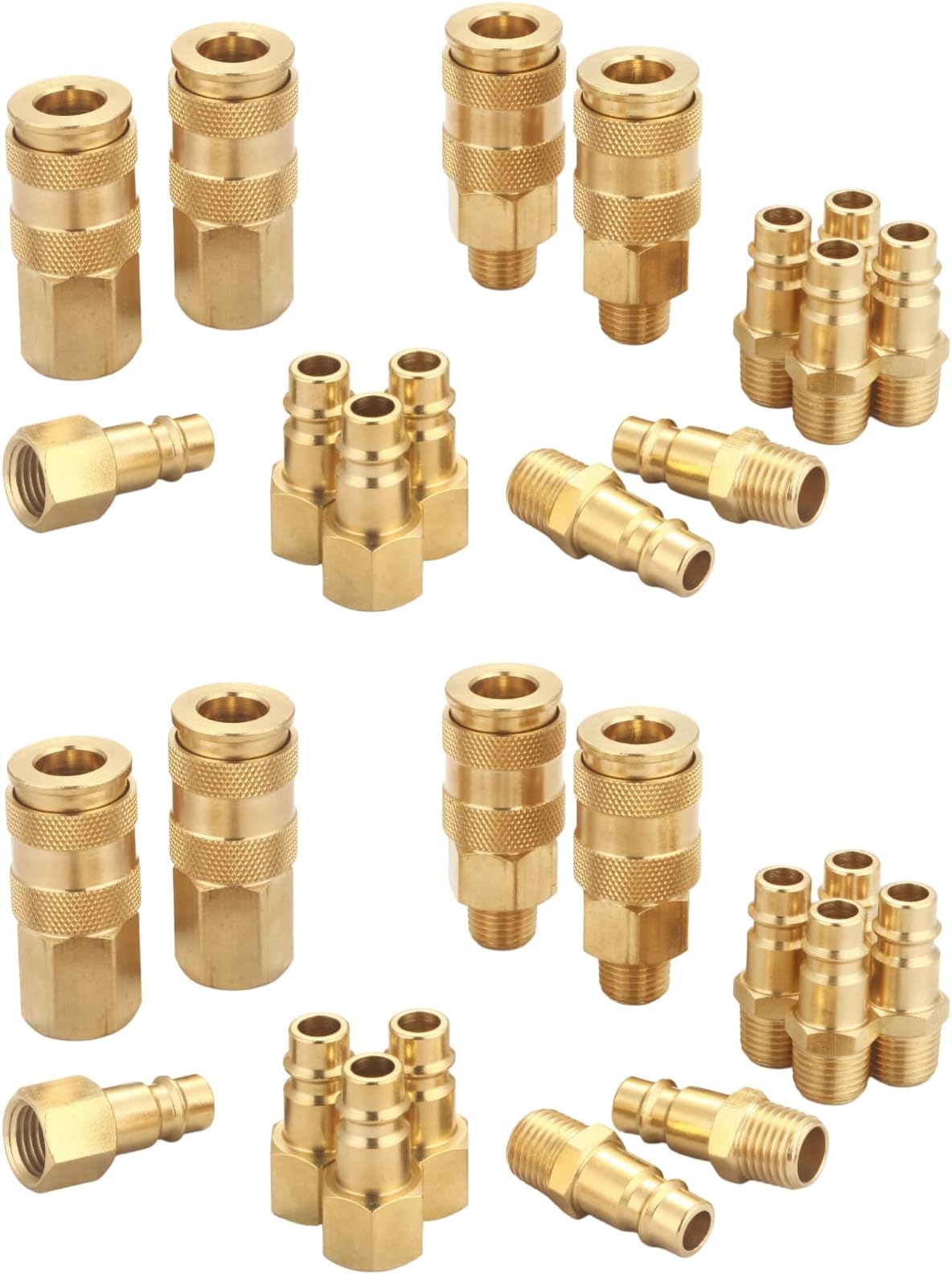 Amazon.com: T TANYA HARDWARE Pro High Flow Coupler & Plug Kit (28 Piece ...