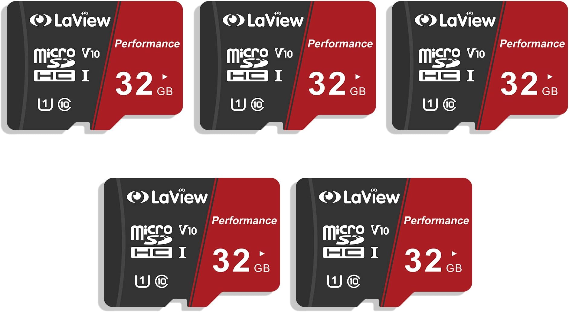 Amazon.com : 32GB Micro SD Card 5 Pack, Micro SDXC UHS-I Memory Card ...