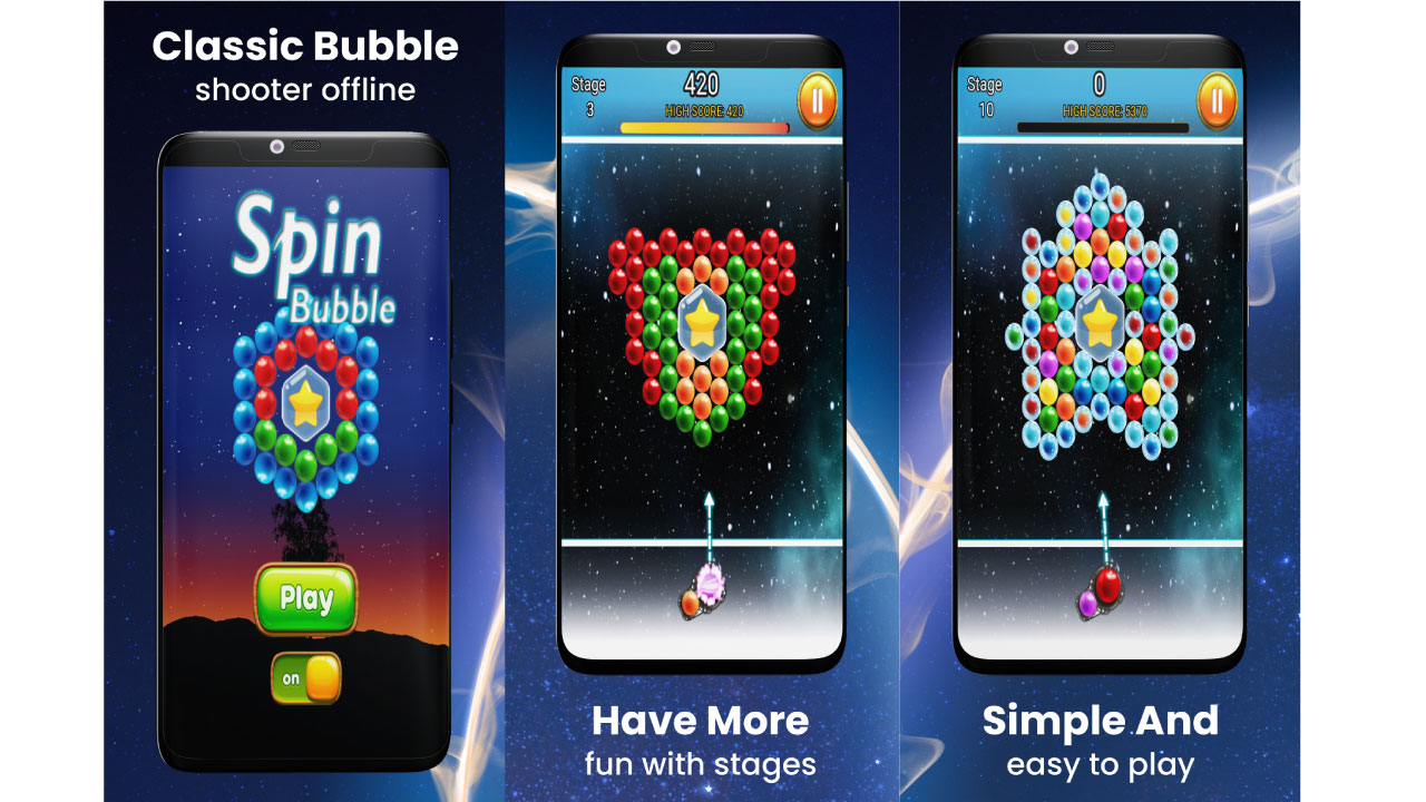 Spin Bubble Shooter:Amazon.de:Appstore for Android
