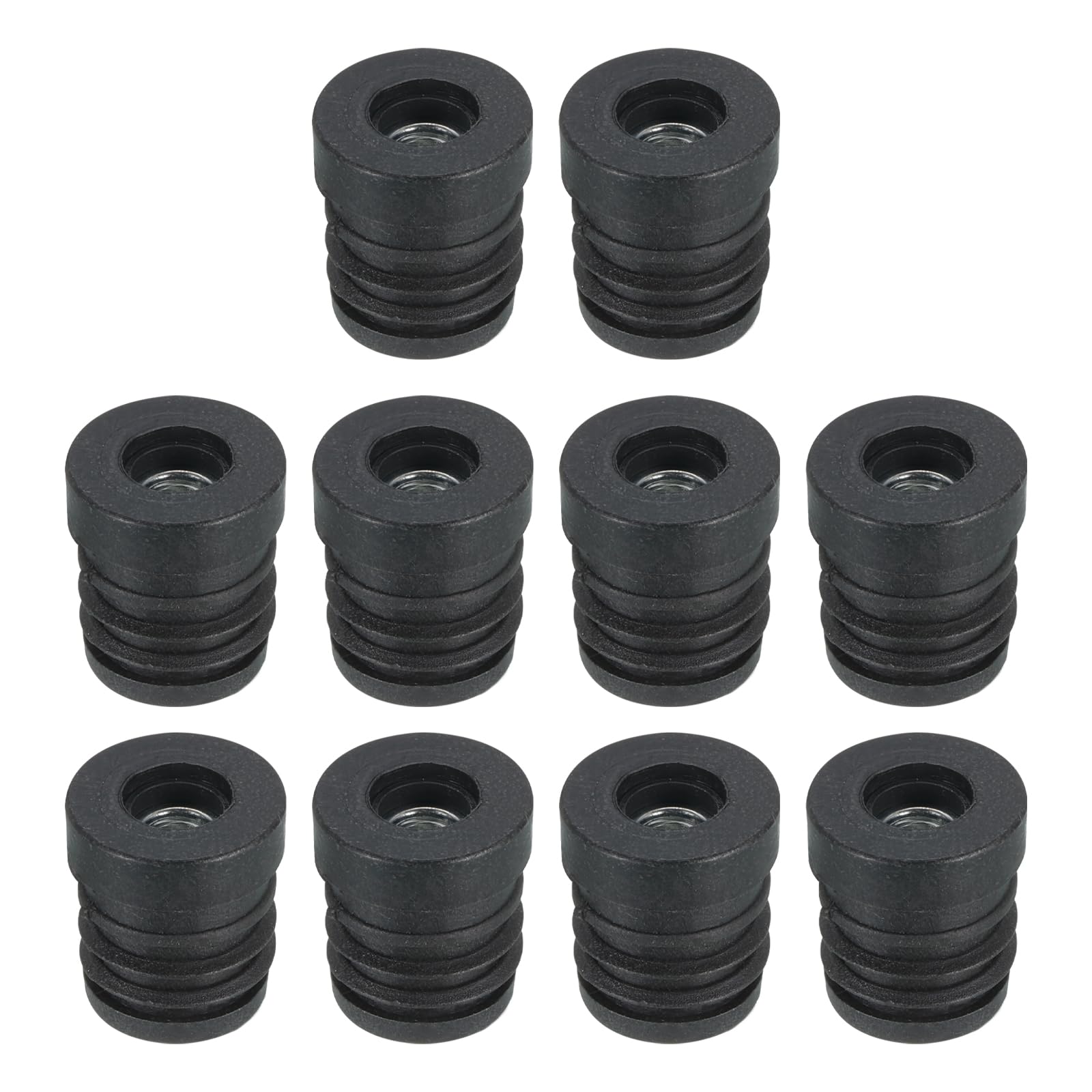 Amazon.com: uxcell 10Pcs Inserts for Round Tubes with M6 Thread, for ...