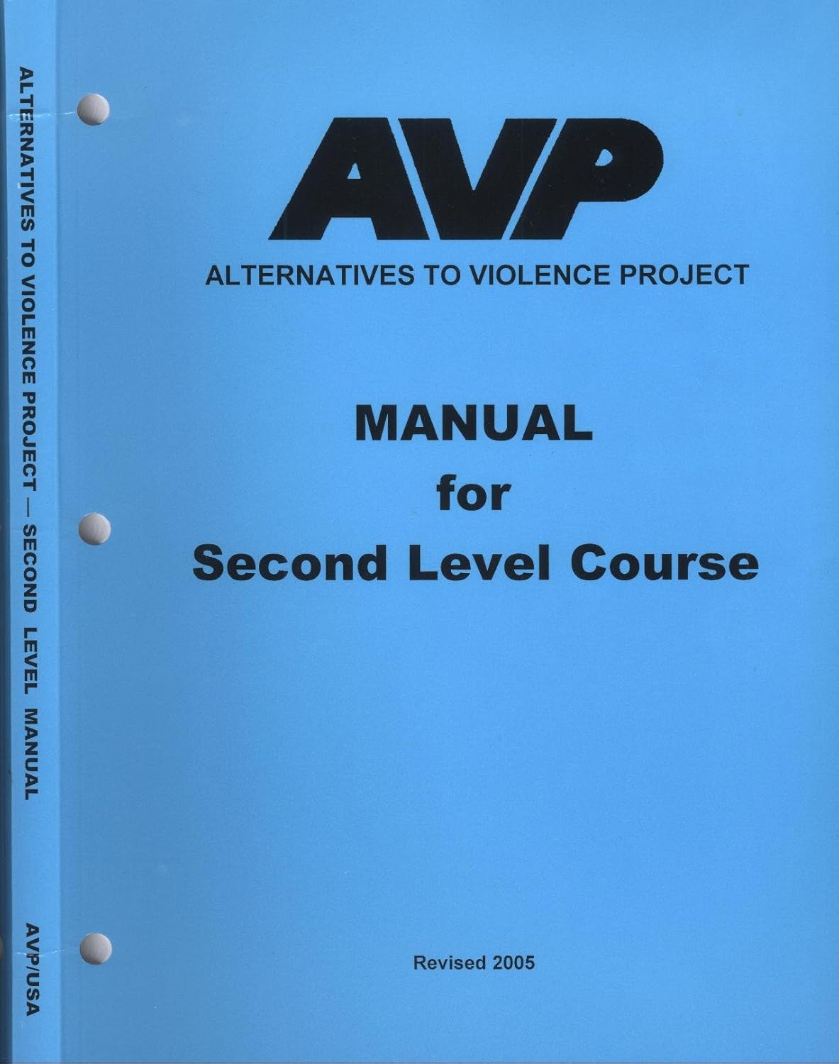 AVP Manual - Second Level (Advanced) Course: AVP/USA Education ...