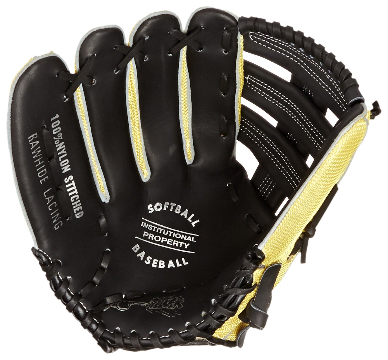 Amazon.com: Sportime Yeller Baseball Glove - Adult 13 inch - For Left ...