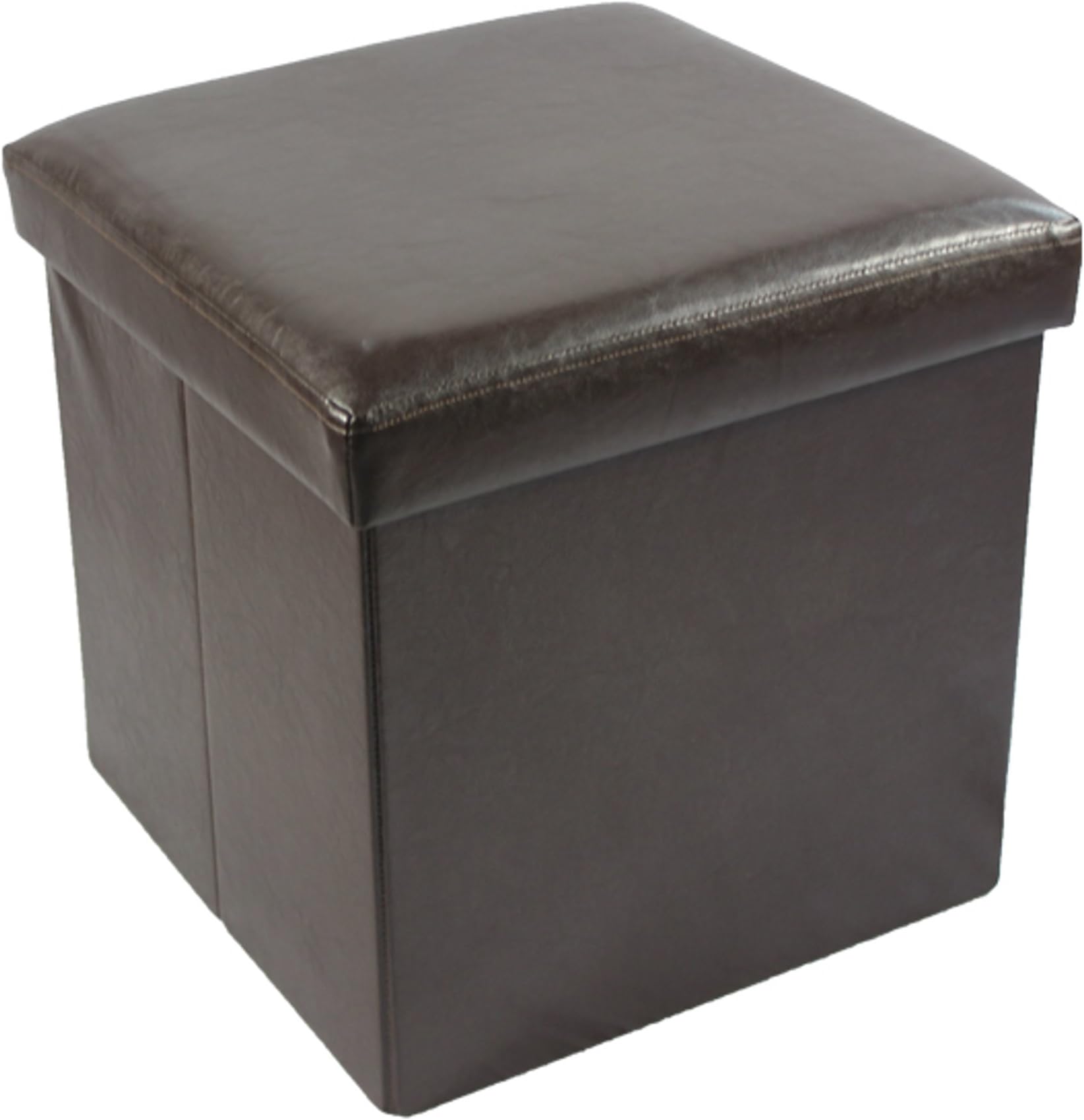 Amazon.com: Achim Home Furnishings Collapsible Storage Ottoman Tufted ...