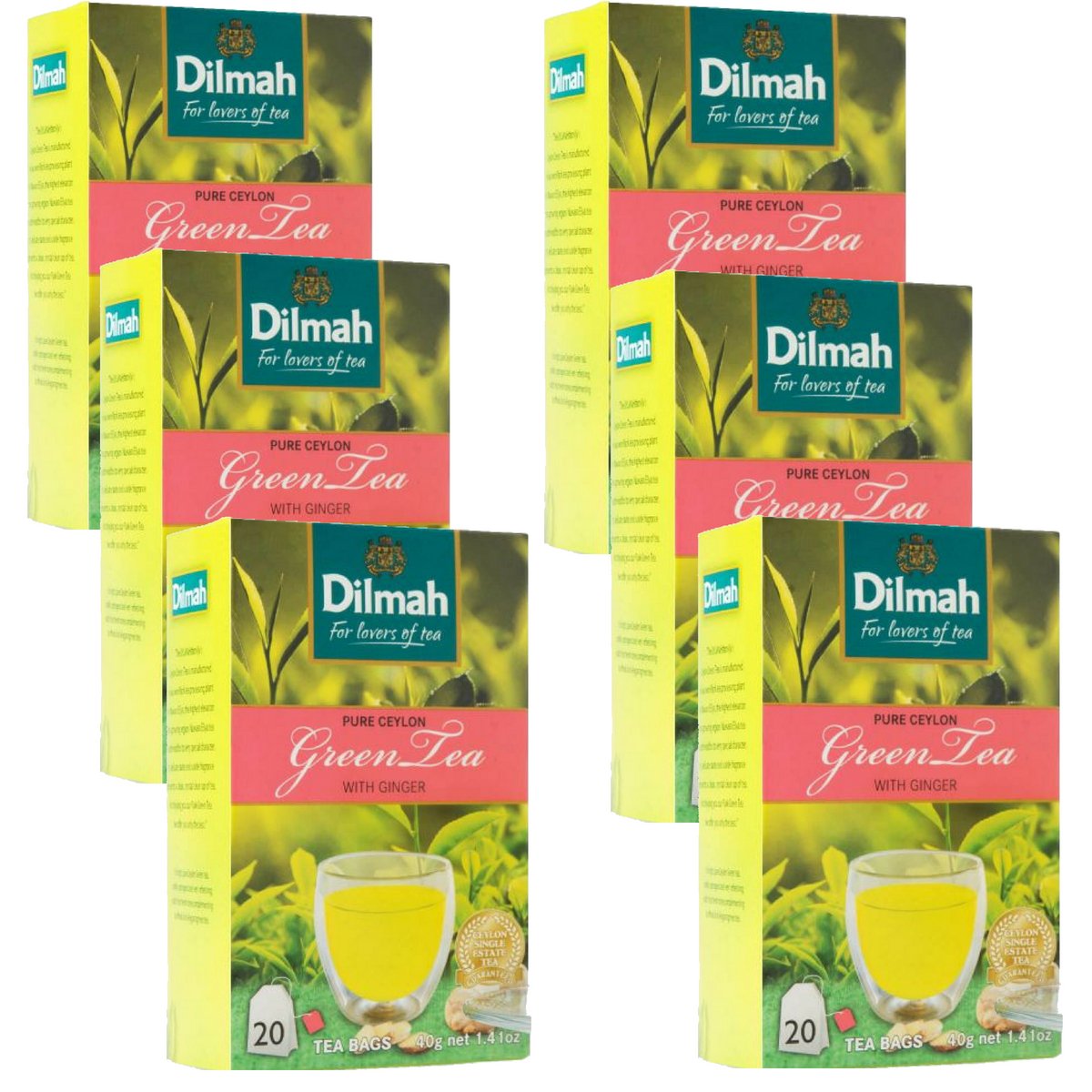 Amazon.com : Dilmah Tea (Ginger) : Grocery & Gourmet Food