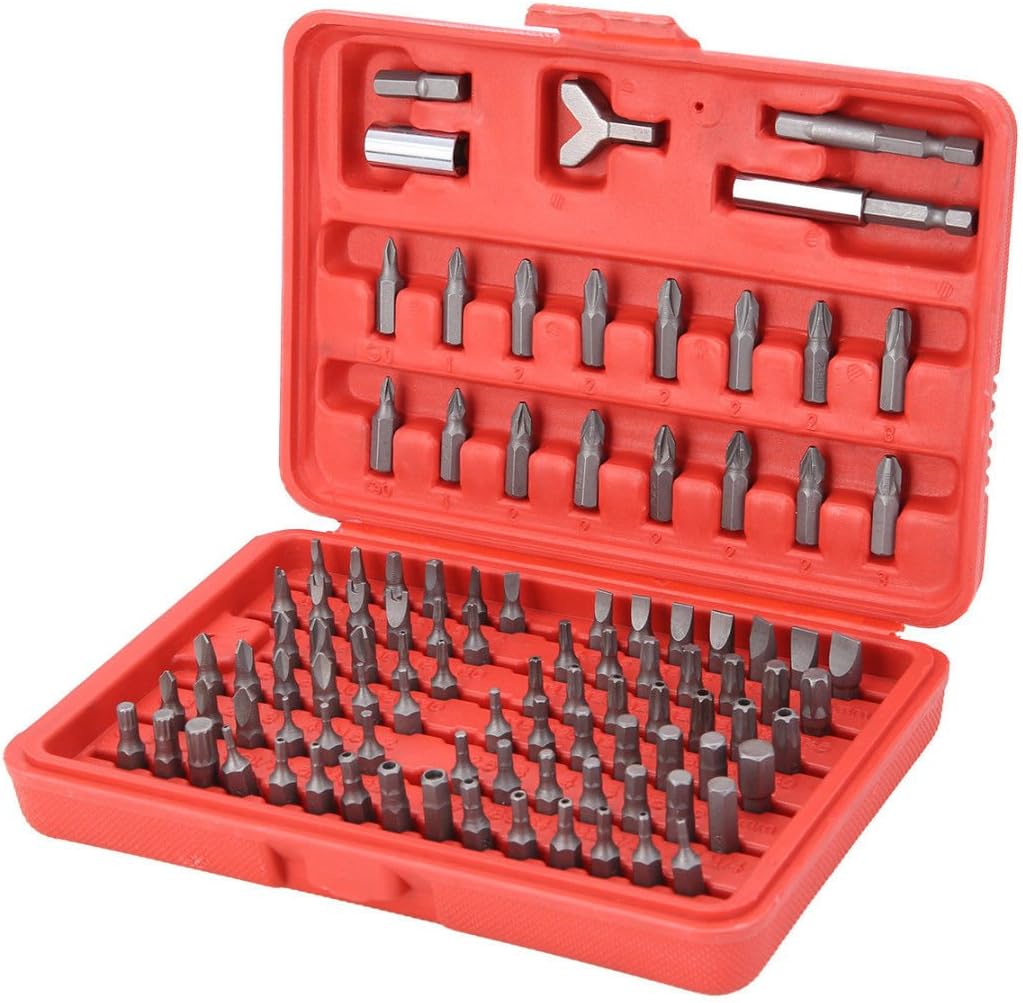 Amazon.com: NUZAMAS 100 Pieces All Purpose Power Bit Set Includes ...