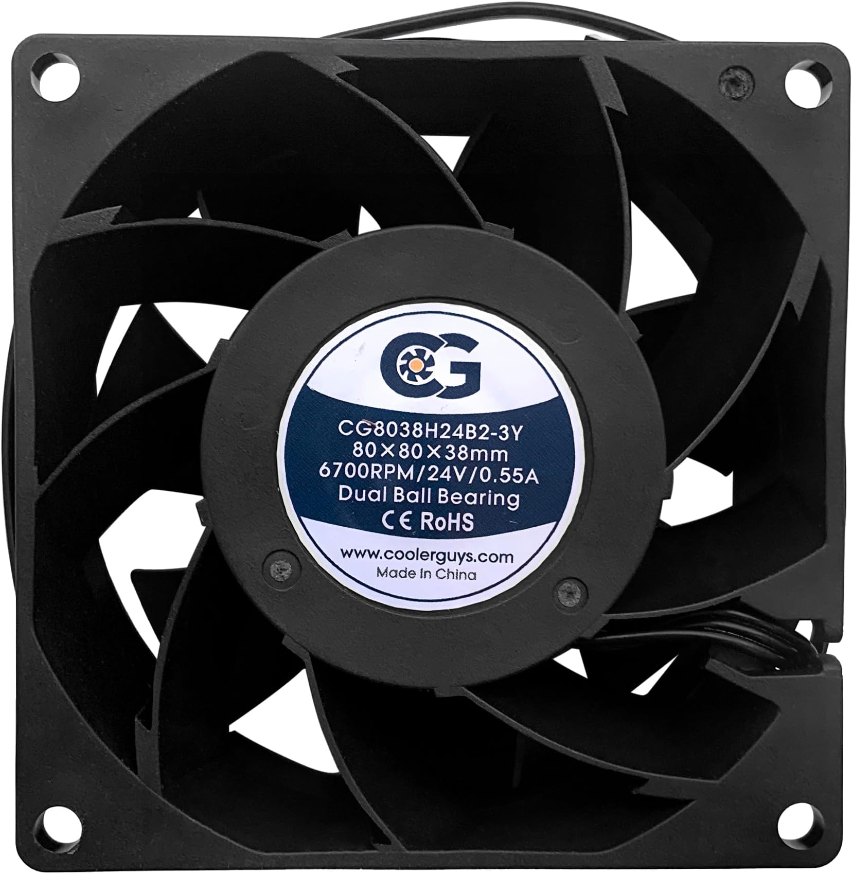 Amazon.com: Top Motor 50mm x 10mm High Speed 3 pin fan DF1205PH ...