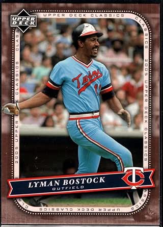 Amazon.com: Baseball MLB 2005 Upper Deck Classics #98 Lyman Bostock ...