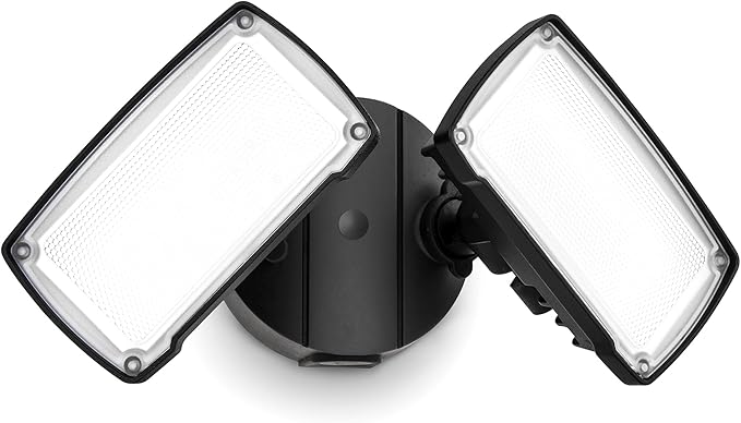 Amazon.com: LUTEC 32W 3500LM Integrated Dual-Head LED Flood Light ...