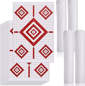 Amazon.com : Fainne 200 Sheets Sight in Paper Shooting Targets Shooting ...
