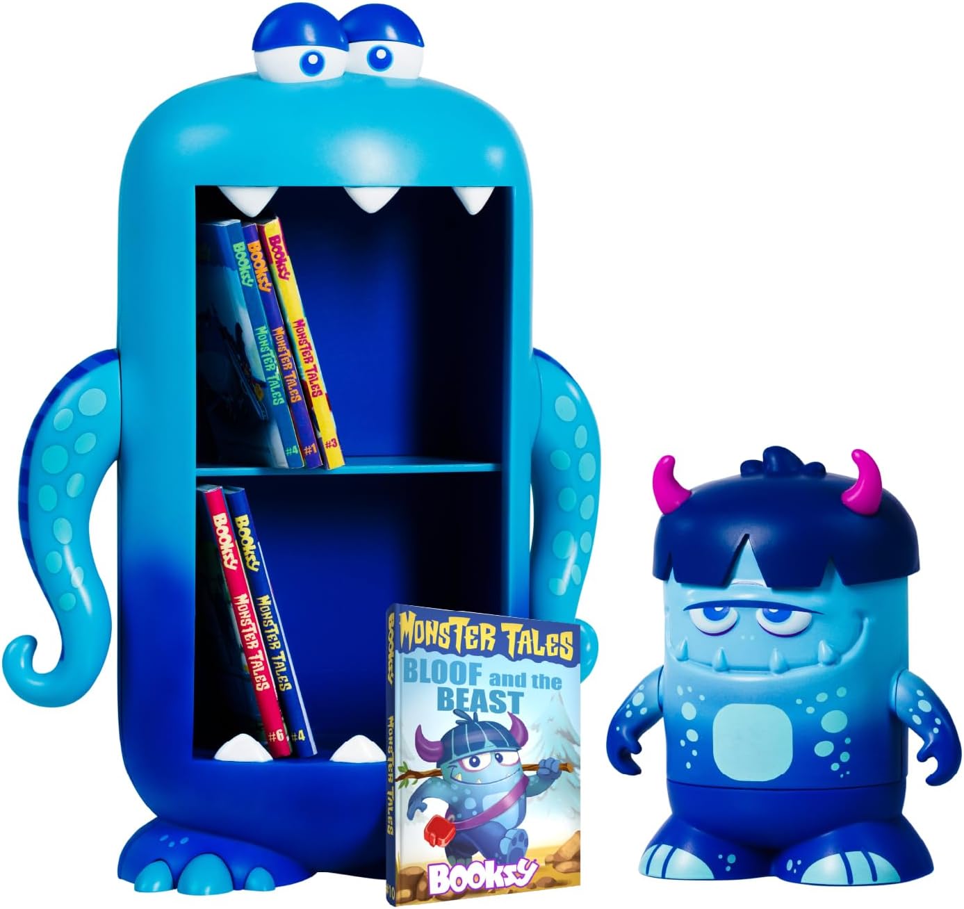 Amazon.com: BOOKSY - Monster Tales Collector Display Set - 1 Mini ...