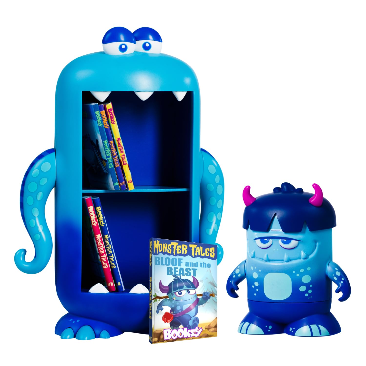 Amazon.com: BOOKSY - Monster Tales Collector Display Set - 1 Mini ...