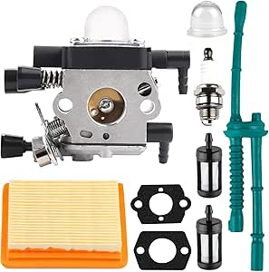 Amazon.com: MM55 Carburetor Kit for Stihl MM55C MM55 Tiller String ...