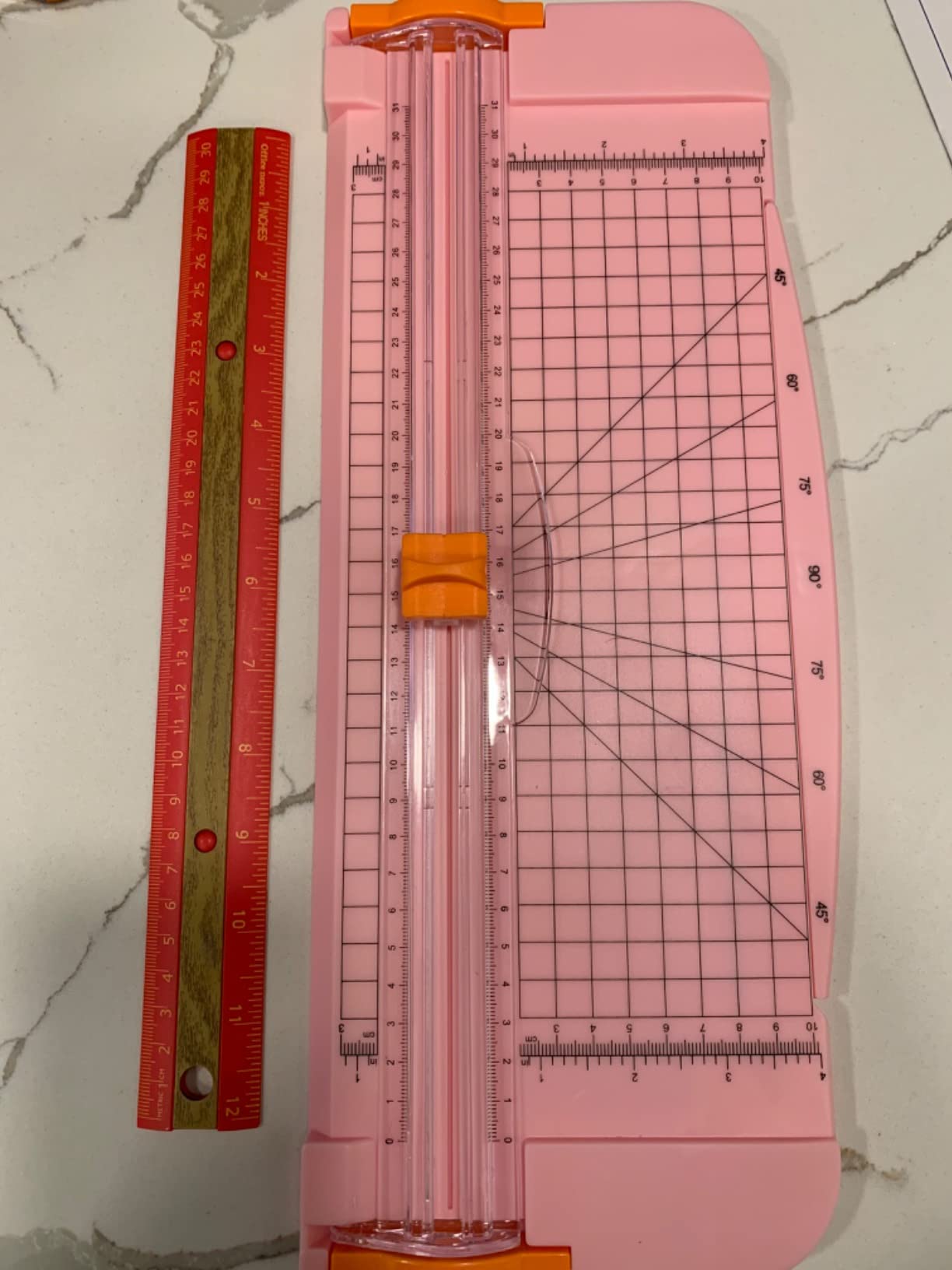 $2/mo - Finance Paper Cutter, 12 Inch Guillotine Paper Trimmer a4 with ...