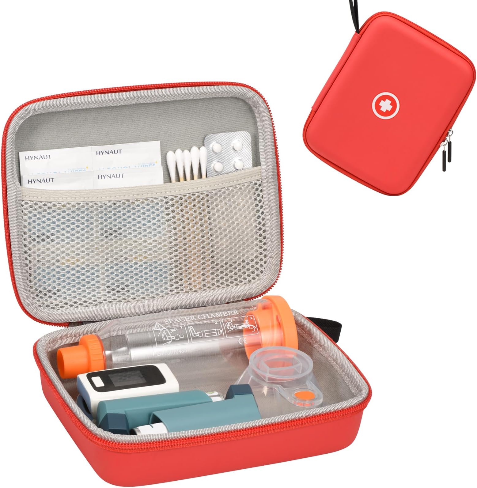 Amazon.com: CASEMATIX Travel Case Compatible with Asthma Inhaler ...
