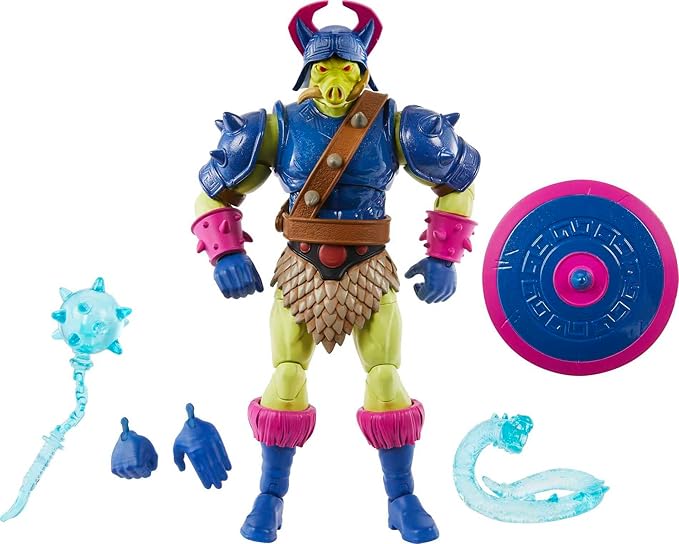 Amazon.com: Masters of the Universe Masterverse Action Figure, Pig-Head ...