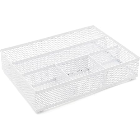 EasyPAG Mesh Drawer Organiser Tray Desk Draw Tidy Office Stationery ...