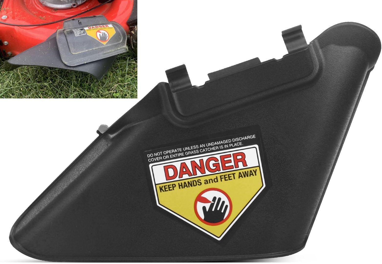 Amazon.com : DECKMAN 731-04177 Side Discharge Deflector, Compatible ...