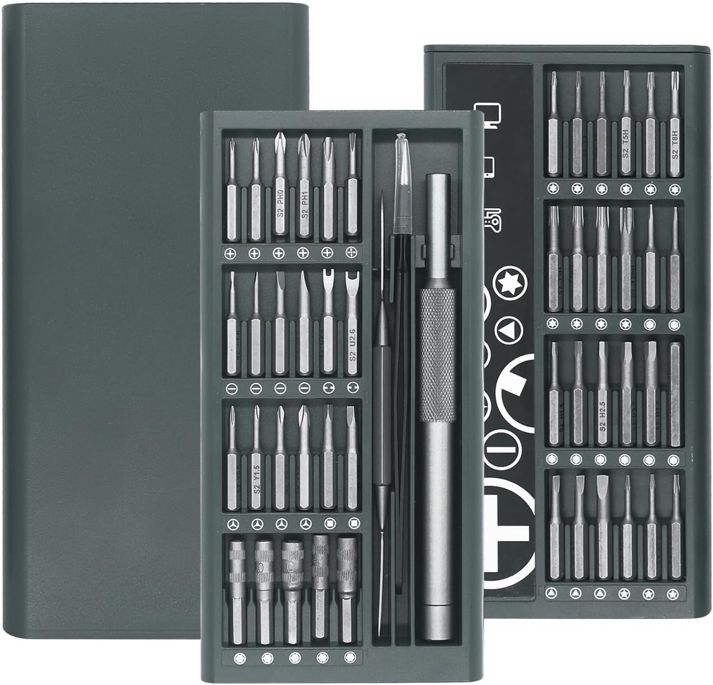 Amazon.com: 50 in 1 Precision Screwdriver Set, Small Screwdriver Set ...