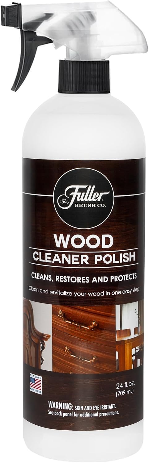 Fuller Brush Limpiador de madera – Fórmula sin cera – Elimina el polvo ...
