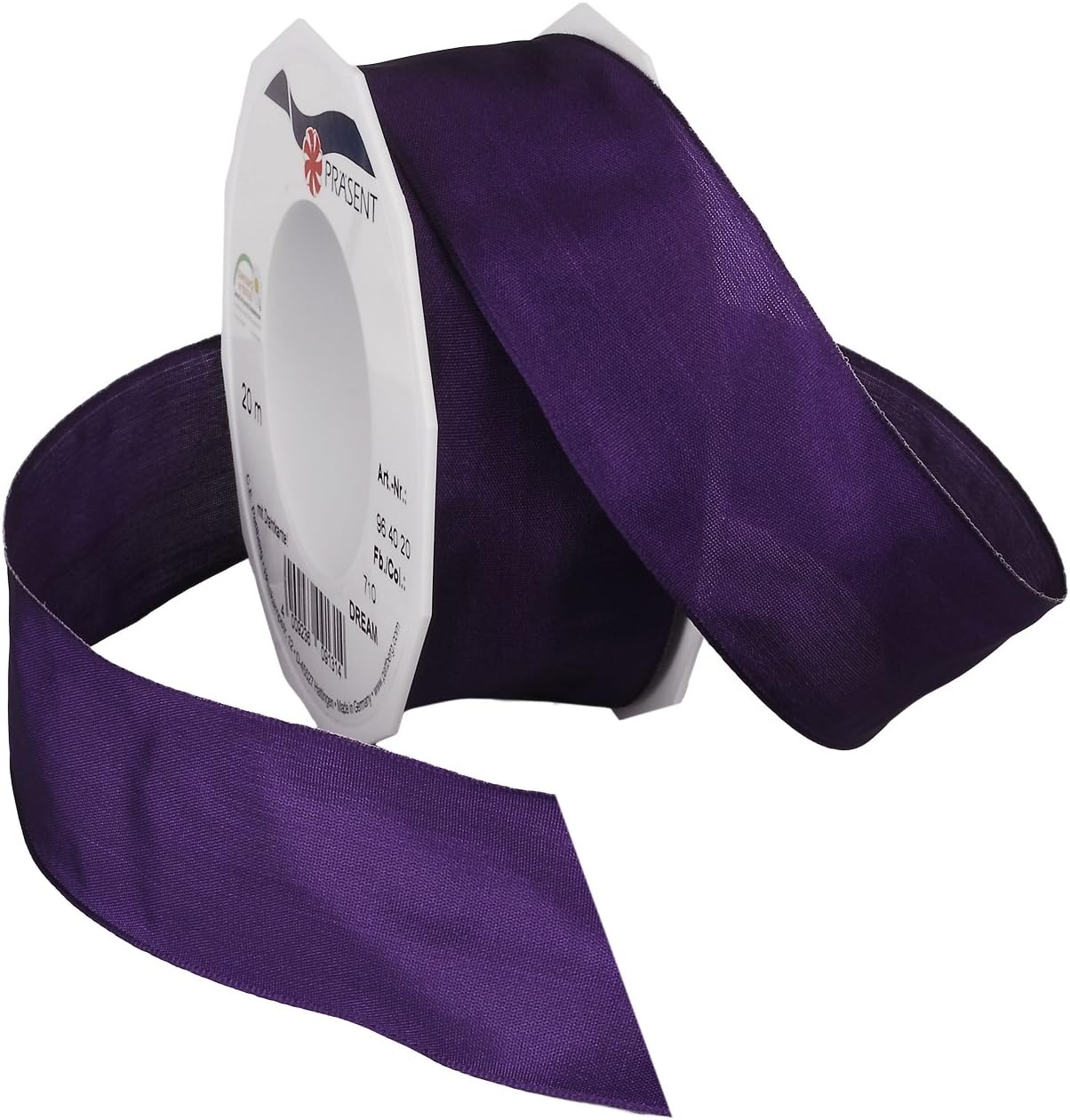 Amazon.com: Morex Ribbon Dream Wired Taffeta Ribbon Spool, 1-1/2-Inch ...