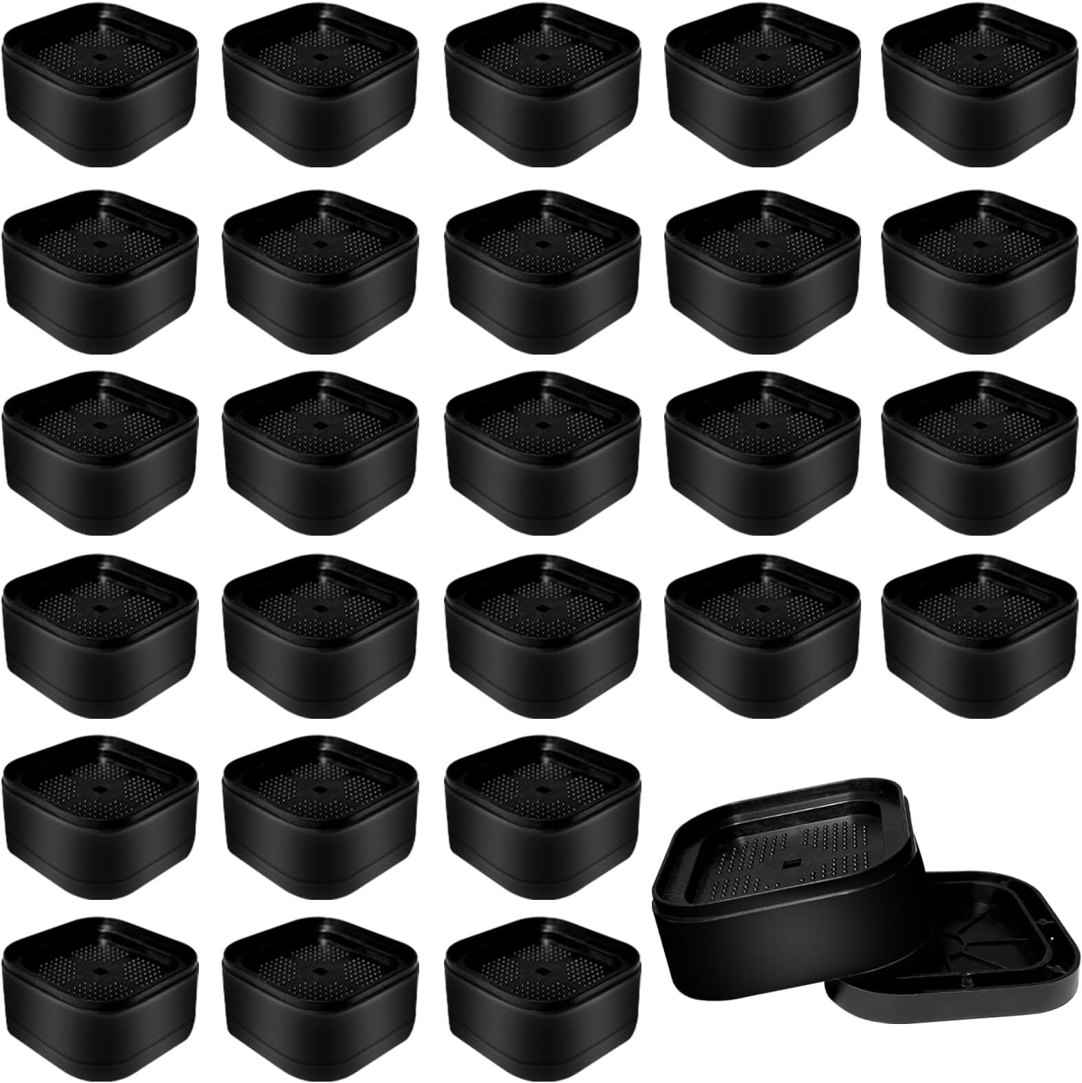 Amazon.com: Olutacot 36 Pack Furniture Risers Adjustable Bed Risers ...