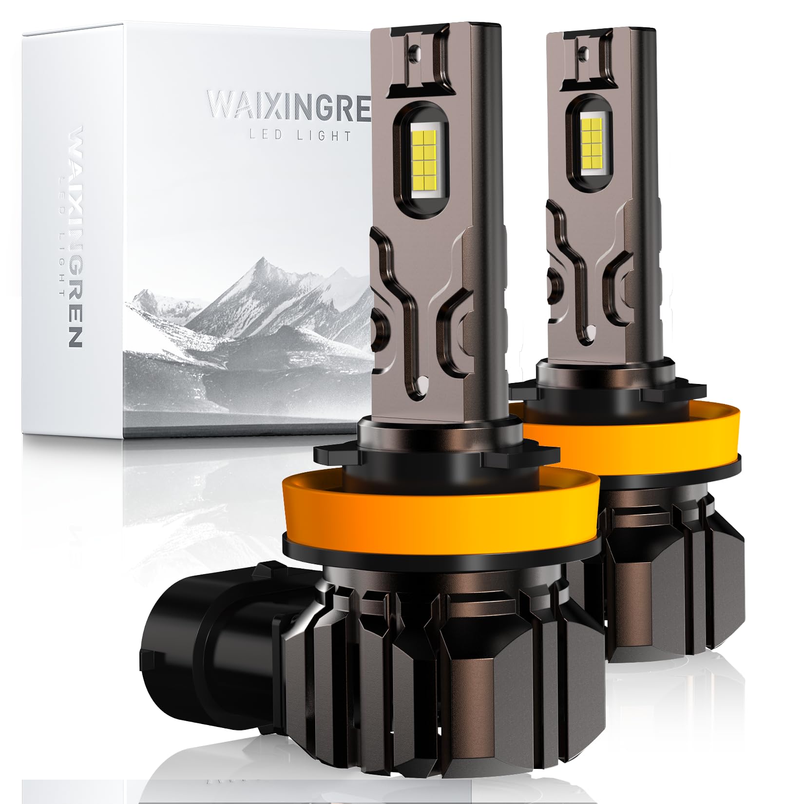 Led Headlights FAHREN - 26,000LM Super Bright Conversion Kit, 6500K ...